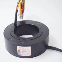 China 24VDC ID 90 Mm Through Hole Rotary Union Slip Ring for sale