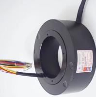 China 24VDC ID 90 Mm Through Hole Rotary Union Slip Ring for sale