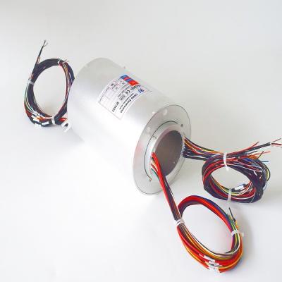 China ID 80 Mm 220VDC Through Hole Slip Ring Rotary Union for sale