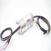 China Hydraulic Integrated Slip Ring with 1000M Ethernet, USB2.0, 2 Liquid Channels, 0-100 RPM Speed Range for sale
