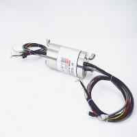 China Hydraulic Integrated Slip Ring with 1000M Ethernet, USB2.0, 2 Liquid Channels, 0-100 RPM Speed Range for sale