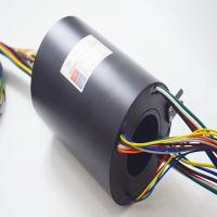 China ECN060-12P-15P2 Through-Bore Rotary Joint 60mm Bore 20A Power 150 RPM for Wrapping Machines for sale