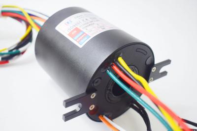 China 25.4mm Through Bore Slip Ring 35VAC 300rpm Rotary Electrical Joint for Medical Machine for sale