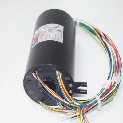 China Robotics Inner Bore 10A 25.4mm Through Hole Slip Ring for sale