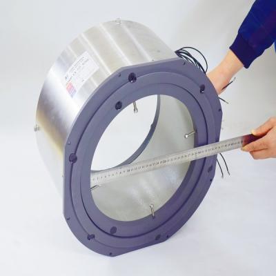 China Large Hollow Shaft Slip Ring 300mm Through Hole 6 Circuits 15A for sale