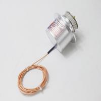 China Precious Metal 100M 500rpm Radio Frequency Rotary Joint Slip Ring 1 Channel Coaxial for sale