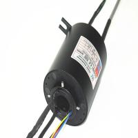 China 25.4mm Gigabit Ethernet Hollow Shaft Rotary Joint 300 rpm Motion Simulator for sale