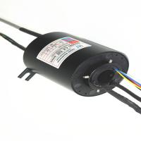 China 25.4mm Gigabit Ethernet Hollow Shaft Rotary Joint 300 rpm Motion Simulator for sale
