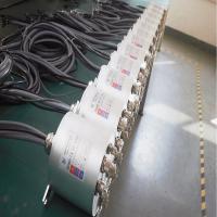 China 24VDC Integrated Ethernet Waterproof Slip Ring IP55 21 Wires Aluminium Housing for sale