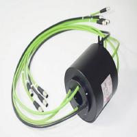 China 38.1mm Through Hole Ethernet Slip Ring 300rpm 4 Power 3 Ethernet for Measurement Instruments for sale