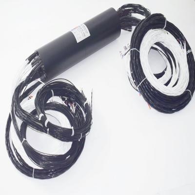 China ECN040-148P Multi-Channel Industrial Slip Ring with 148 Circuits, 40mm Through Hole, and IP54 Protection for sale