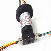 China 2000rpm Industrial Slip Ring with 8.5mm Inner Bore for Aeronautical Applications - ECN008-03P-12S-GS for sale