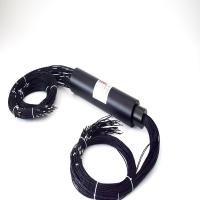 China Motion Simulator 23mm Through Bore Slip Ring Gold To Gold Contacts for sale