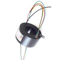 China Waterproof 380V 70mm Through Bore Slip Ring 4x15A Canbus for Packaging Machine for sale