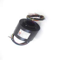 China Aluminum Alloy 300Rpm Electrical Slip Ring 380VAC 50mm Through Bore for sale