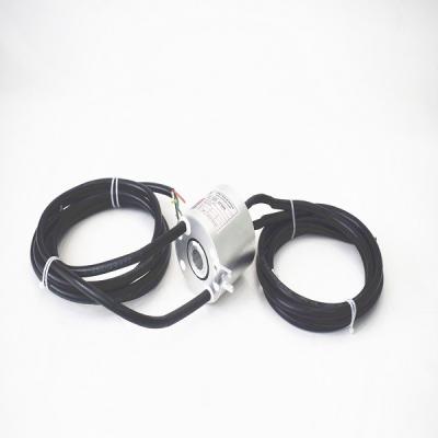 China 400 RPM Aluminum Alloy Through Hole Slip Ring 20mm Inner Bore 10 Circuits 10A for sale