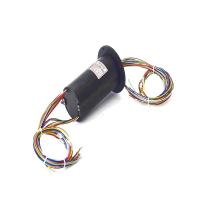 China ECN000-35P-GS High Speed Slip Ring - 3000 RPM Flange Mount with 35 Circuits @ 1A for sale