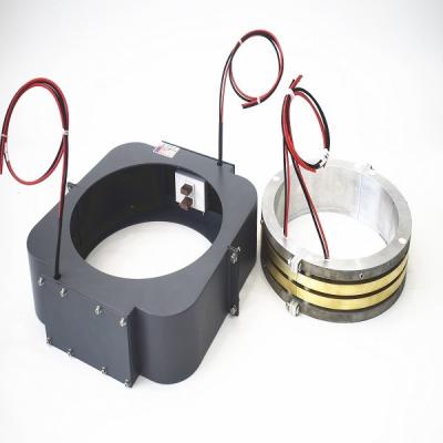China 207mm Two Half Style Separate Slip Ring with Copper Graphite Contact - 25A Power, 0-30 RPM Speed for Ferris Wheels for sale