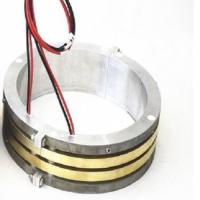 China 207mm Two Half Style Separate Slip Ring with Copper Graphite Contact - 25A Power, 0-30 RPM Speed for Ferris Wheels for sale