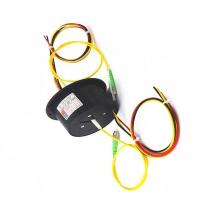 China Power Integrated SM Fiber Optic Rotary Joint 1310nm 1550nm 300 rpm Aluminum Alloy for sale