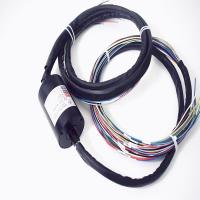 China ECN000-24P2 Industrial Slip Ring with Solid Bore - 24 Circuits 10A, 250 RPM Speed, IP51 Rated for sale