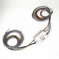 China 1000M Ethernet Slip Ring Inner Bore 25.4mm High Transmit for Turntable Equipment for sale