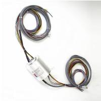 China 1000M Ethernet Slip Ring Inner Bore 25.4mm High Transmit for Turntable Equipment for sale