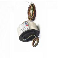 China Large Bore Slip Ring 130mm ID 50 RPM 400VDC 19 Circuits Precious Metal Contact for sale