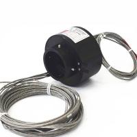 China 4000rpm High Speed Slip Ring with Gold Contacts and 40mm Inner Bore for K Thermocouple Signals for sale