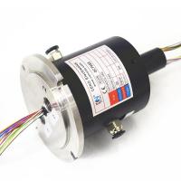 China Food Industry Signal Integrated Pneumatic Rotary Joint 2 Channel Gold Contacts 0-60 rpm for sale