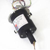 China Food Industry Signal Integrated Pneumatic Rotary Joint 2 Channel Gold Contacts 0-60 rpm for sale