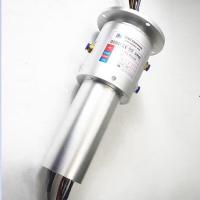 China Integrated 3 Channels Air Rotary Union Servo Motor Slip Ring 250 rpm G1/2 for sale