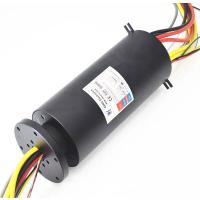 China High Current Carbon Brush Slip Ring 200A IP51 Aluminium Housing for Cable Reel for sale