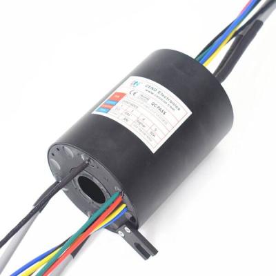 China IP51 1000M Ethernet Rotary Joint 25.4mm Bore 300 Rpm Precious Metal Contact for sale