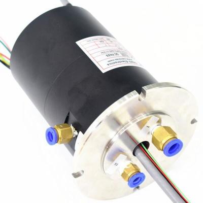 China 70 RPM Hydraulic Rotary Joint with 100M Ethernet - 0-140V AC/DC, 8 Bar Pressure, Aluminum Housing for Industrial Automation for sale