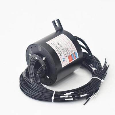 China 25.4mm Through Hole Slip Ring 300rpm Electrical Rotary Joint for Medical Machine for sale