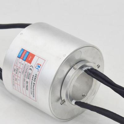 China IP51 100M Ethernet Slip Ring 300rpm Precious Metal Contacts 38.1mm Through Bore for sale