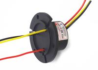 China High Speed 1500rpm Slip Ring 3 Circuit 20A 220VAC with Low Fluctuation for Industrial Automation for sale