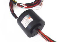 China Industrial Slip Ring Customized 4x2A Signal 2x170A 100rpm Mixed Signals for sale