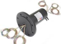 China Industrial Slip Ring 30 Circuits 2A 300rpm Screw Mount Precious Metal Contact for sale