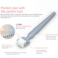 China OEM Titanium Konjac Microneedle Face Roller For Acne Scars for sale