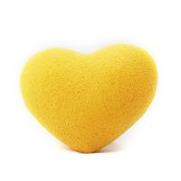 China Heart Konjac Facial Sponge Face Care Purifying Vegetable Facial Sponge for sale