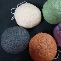 China Wet Dry Konjac Body Sponge Customized Body Scrubber Sponge for sale