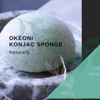 China Round Eco Friendly Konjac Body Sponge Body Cleaning Exfoliating Bath Sponge for sale