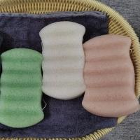 China Gentle BSCI Konjac Body Sponge Eco Friendly Exfoliating Massage Sponge for sale