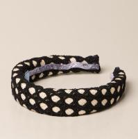 China Satin Silk Black Elastic Hair Bands Versatility for sale