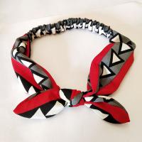 China Silk Elastic Ribbon Bow Hair Ties OEM ODM for sale