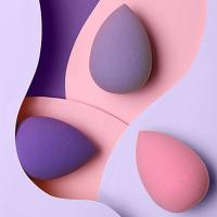 China Cosmetic Reusable Beautyblender Makeup Sponge Egg Shaped for sale