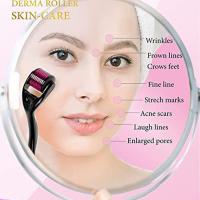 China Commercial Face Konjac Microneedle Derma Roller For Acne Scars for sale