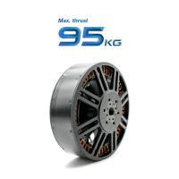 China 19460 95kg Thrsut Efficient Para Glider Motor 100V With Low Vibration for sale
